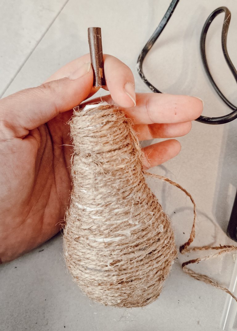 DIY | Peer maken van een peertje (lamp) - So Celebrate! - vier de seizoenen