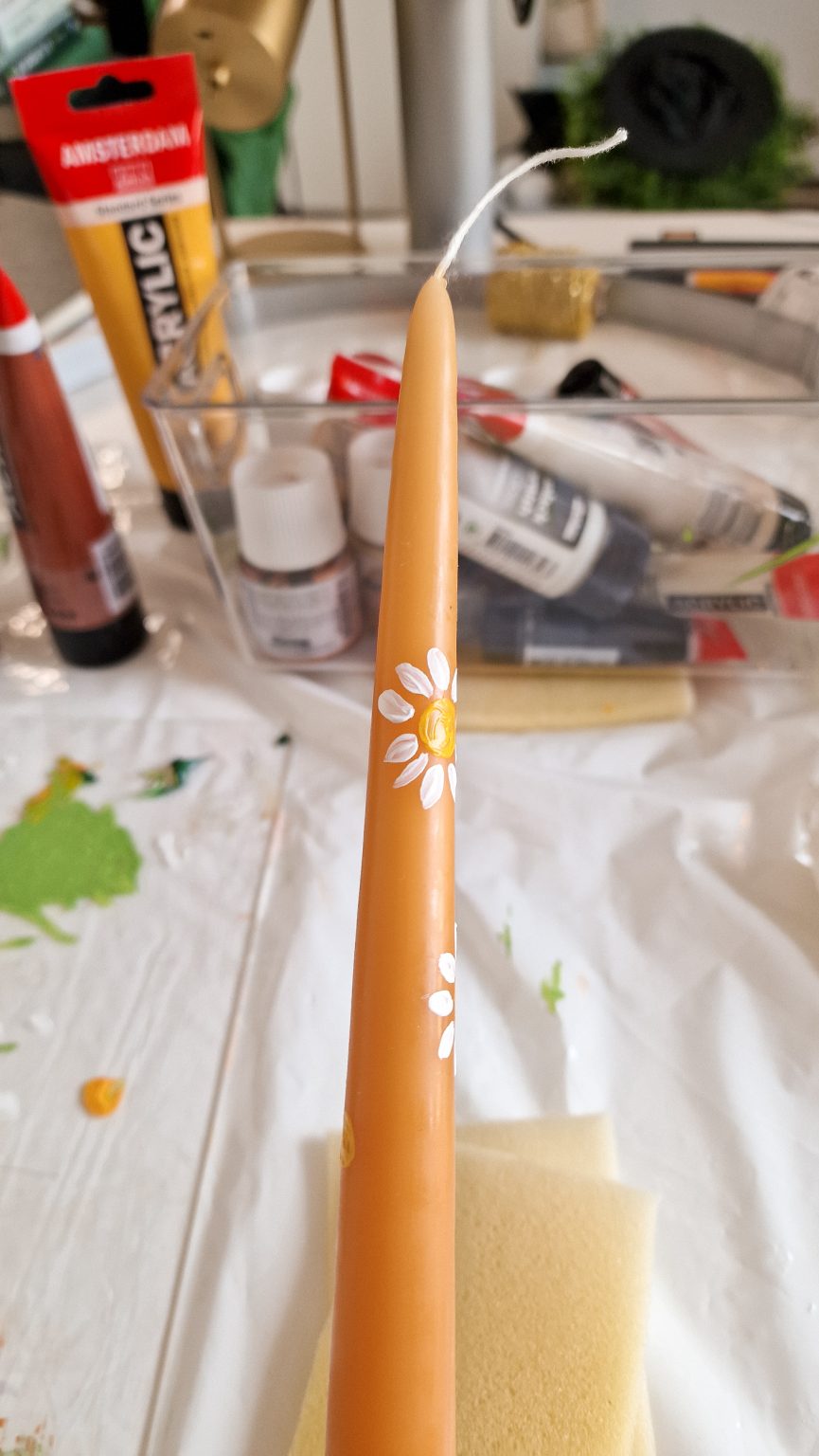 Kaarsen beschilderen: hoe doe je dat? - So Celebrate!
