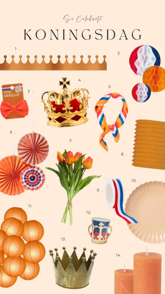 Koningsdag versiering kopen: 14x originele decoratie - So Celebrate ...